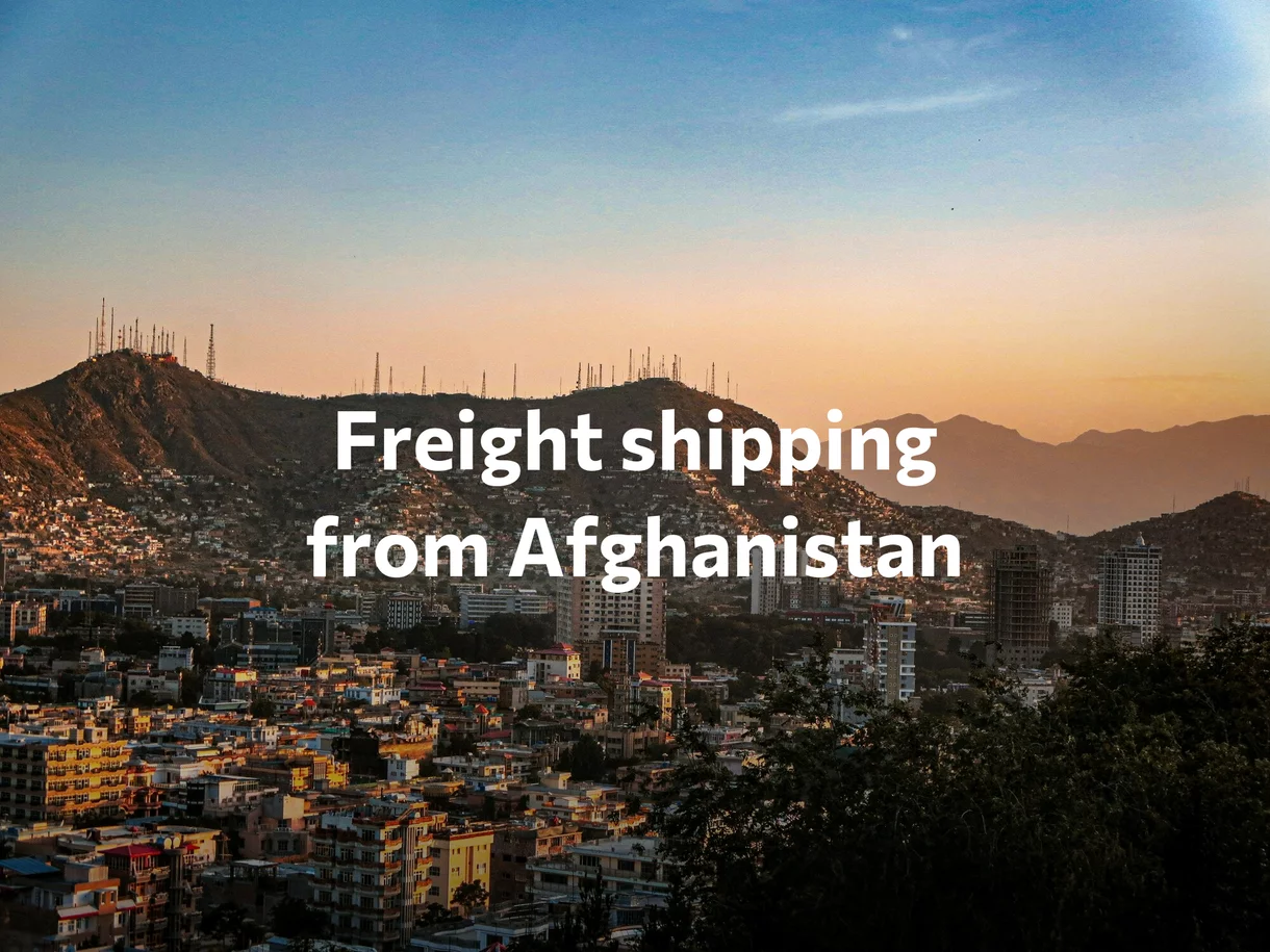 Freight Shipping from Afghanistan to Romania