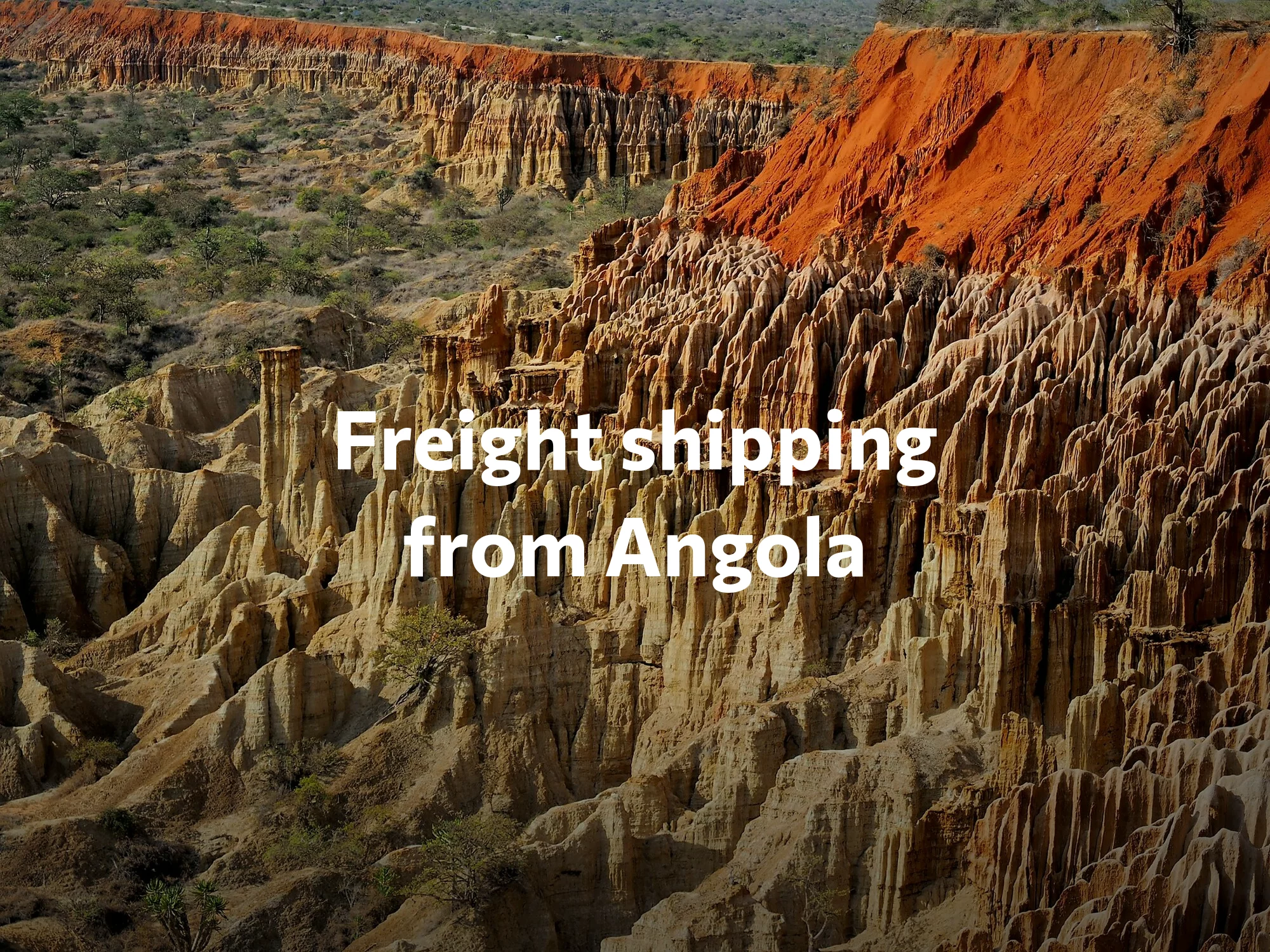 Freight Shipping from Angola to Dominican Republic