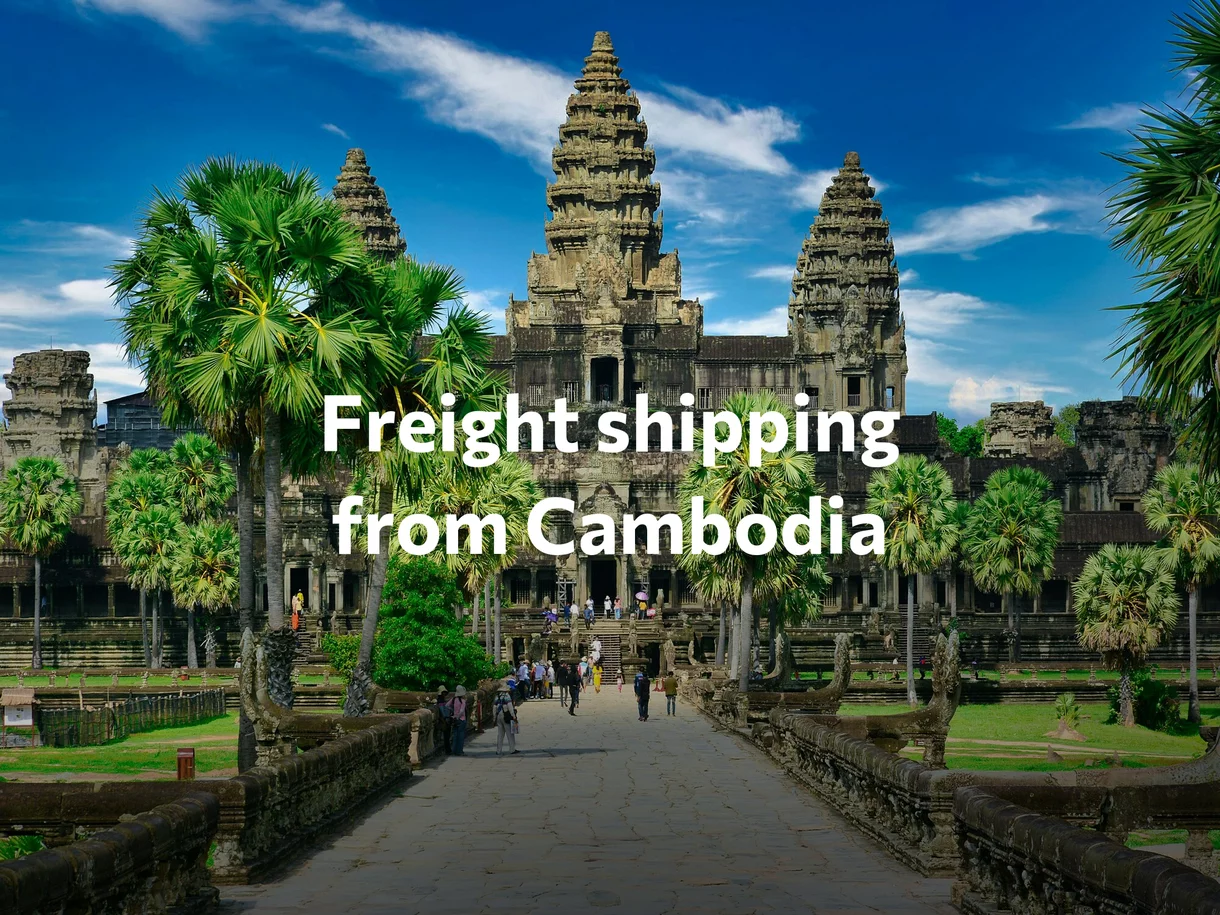 Freight Shipping from Cambodia to Philippines