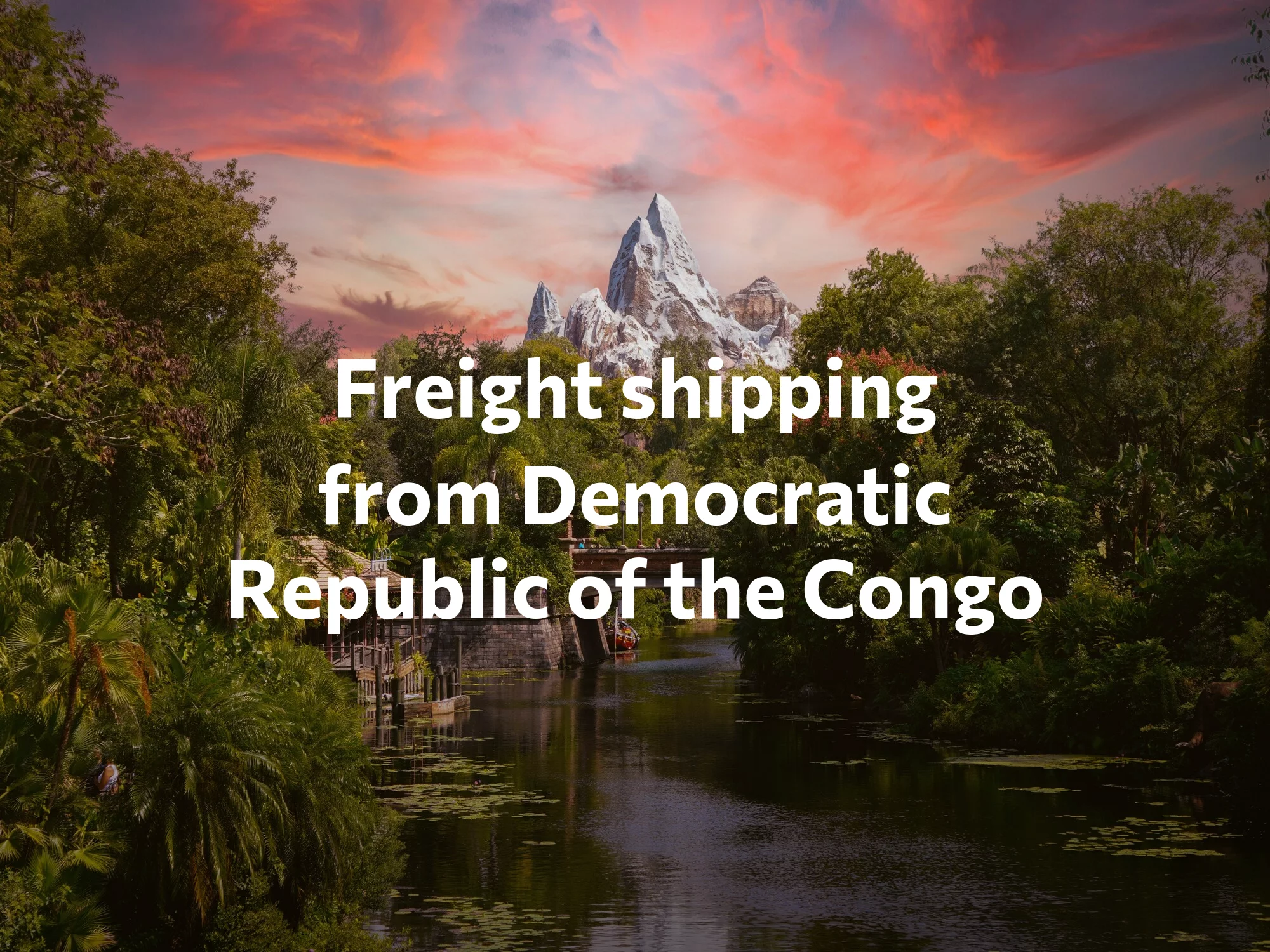 Freight Shipping from Democratic Republic of the Congo