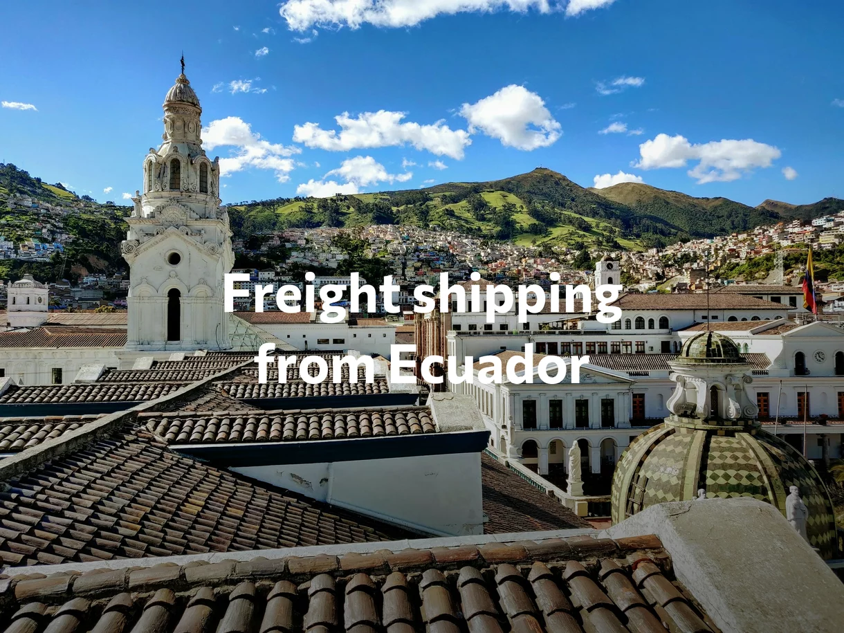 Freight Shipping from Ecuador to El Salvador