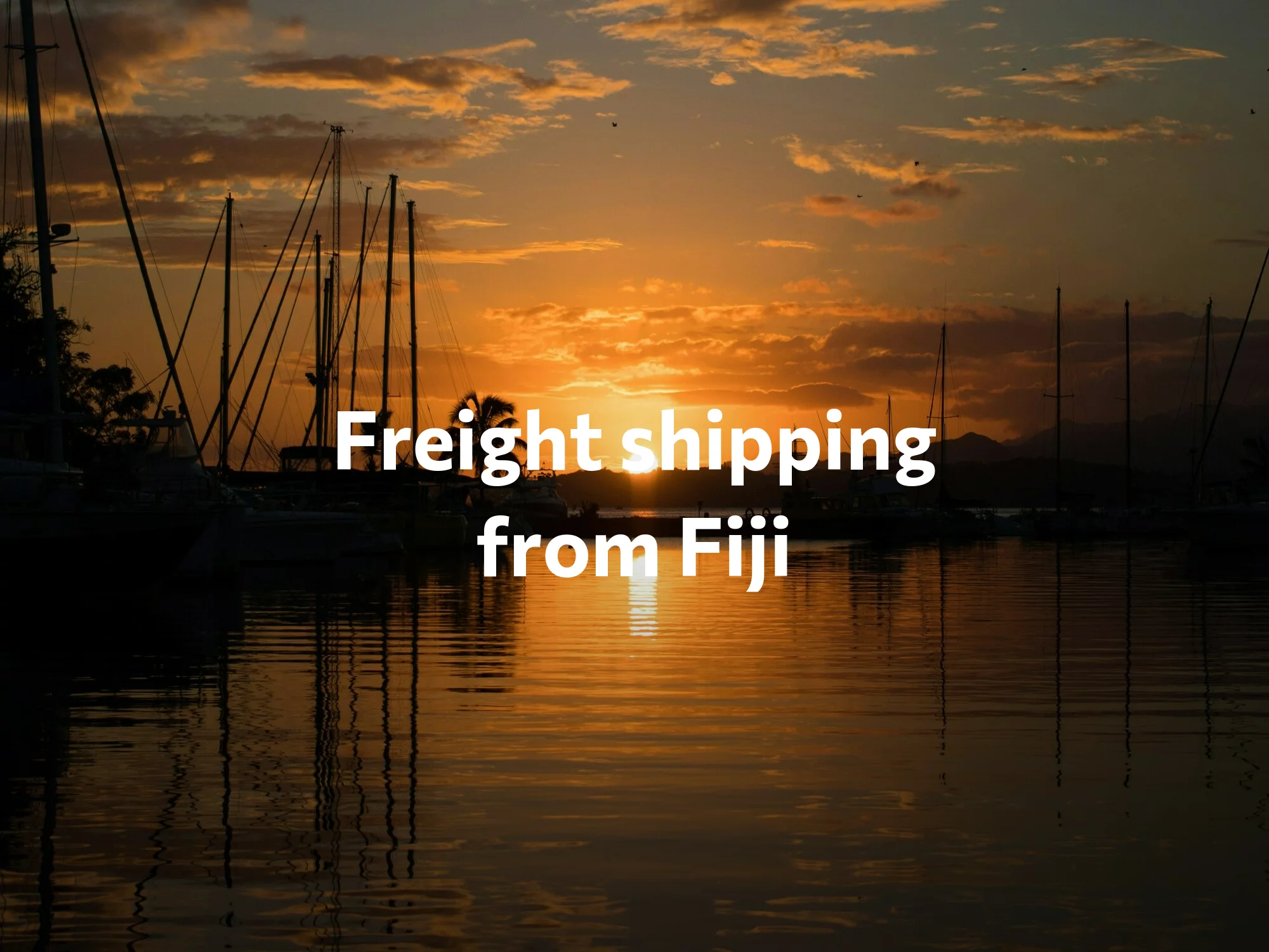 Freight Shipping from Fiji to Tuvalu
