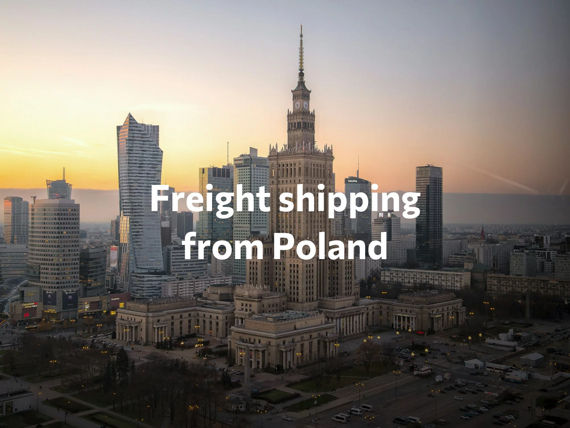 Freight Shipping from Poland to Sweden