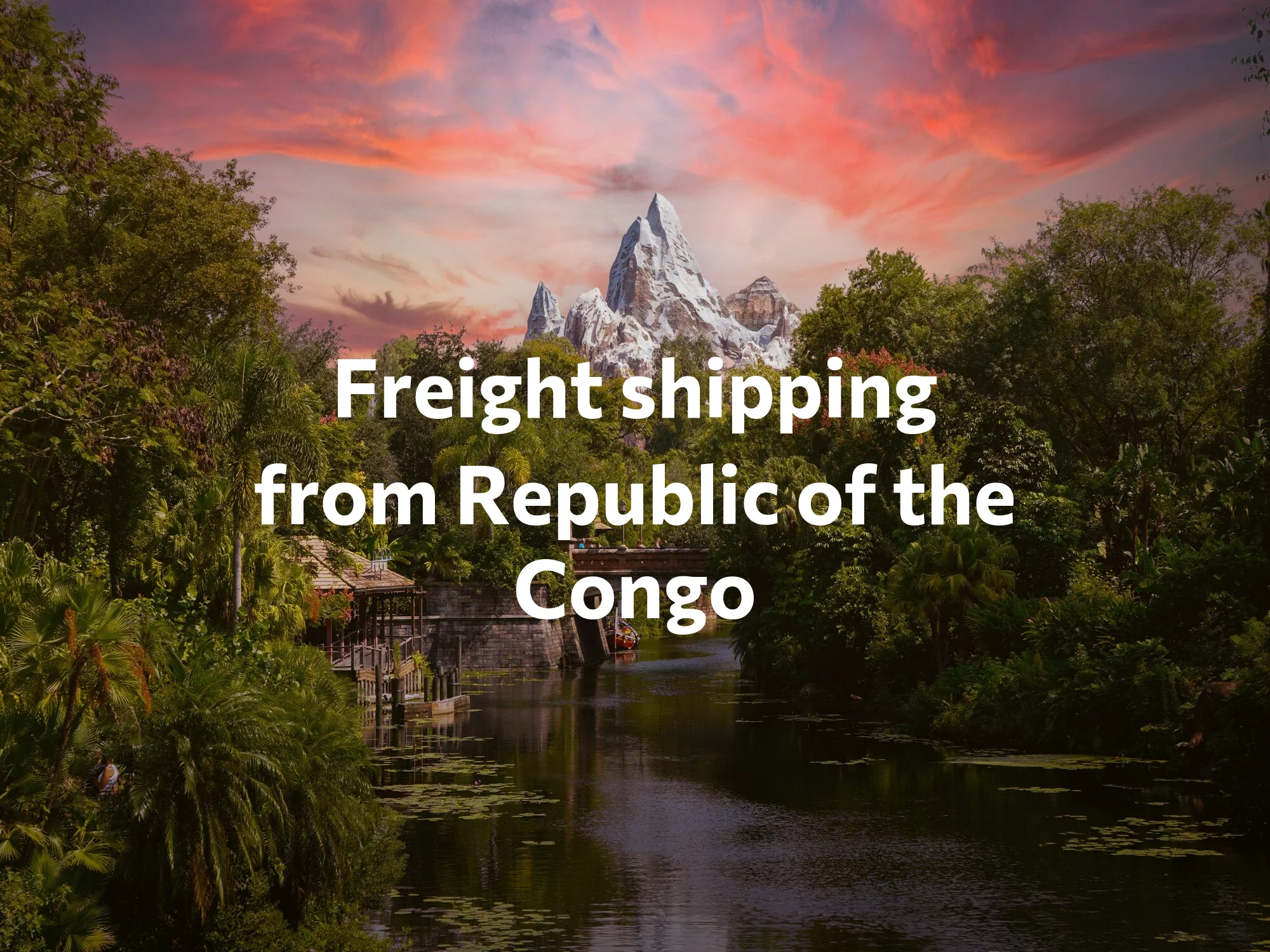 Freight Shipping from Republic of the Congo to Tanzania
