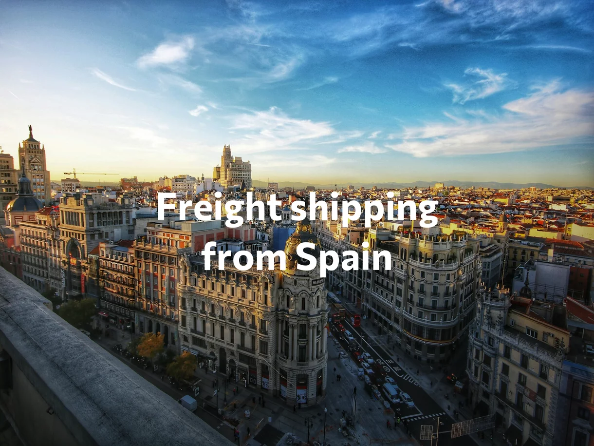Freight Shipping from Spain to Ghana
