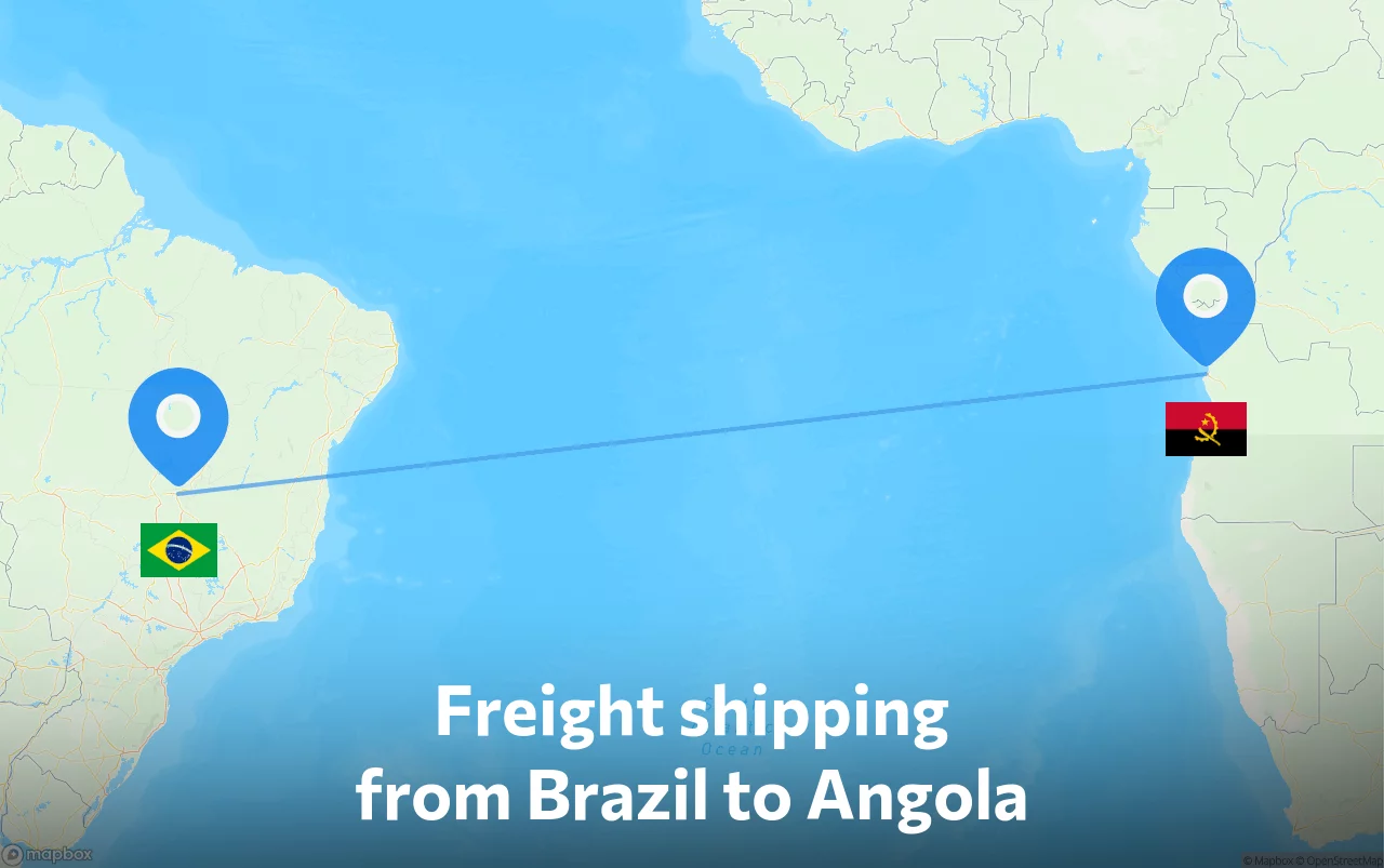 Freight Shipping from Brazil to Angola
