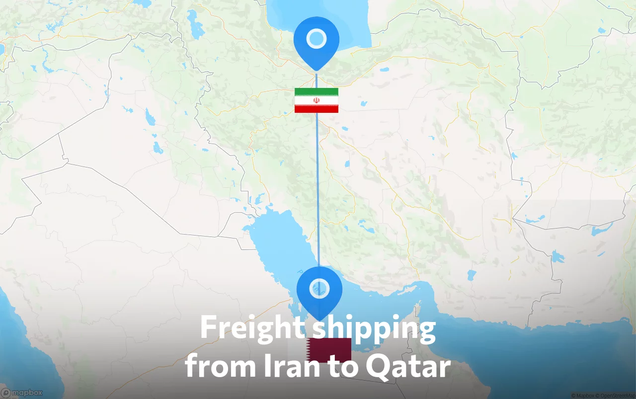 Freight Shipping from Iran to Qatar