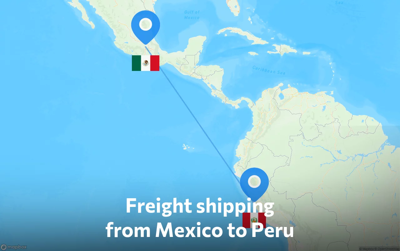 Freight Shipping from Mexico to Peru