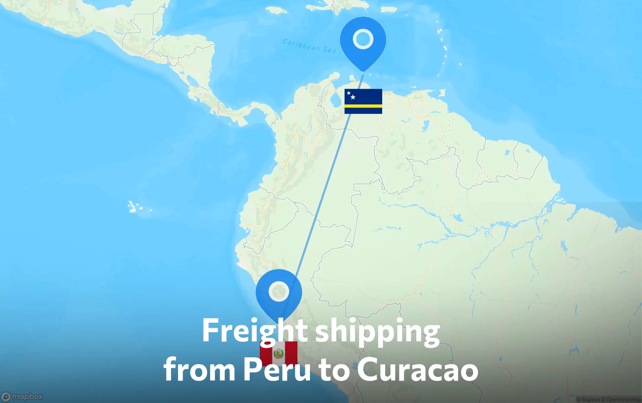 Freight Shipping from Peru to Curacao