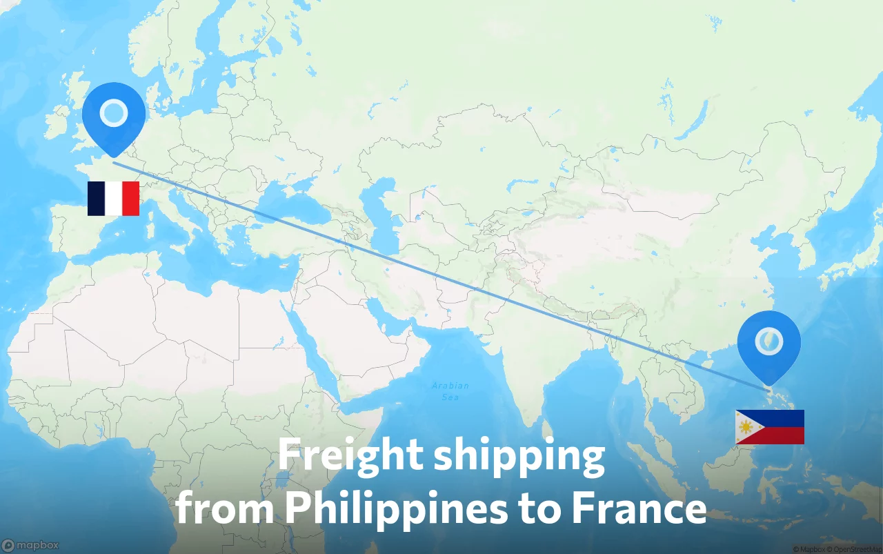 Freight Shipping from Philippines to France