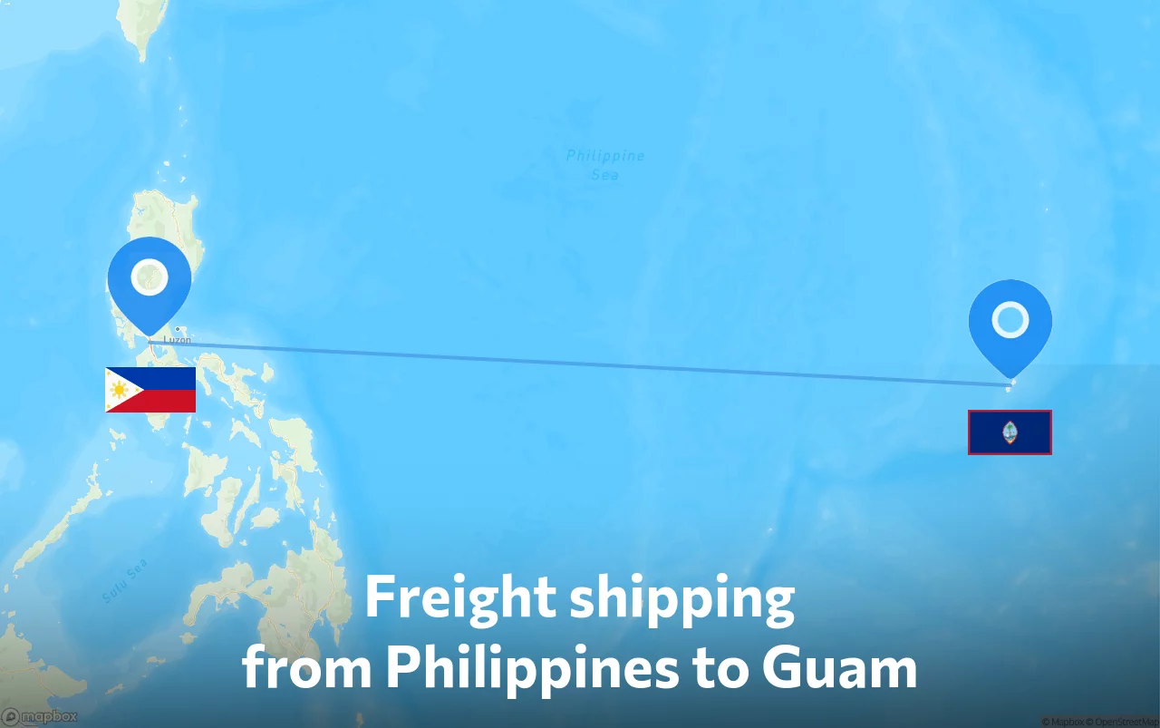 Freight Shipping from Philippines to Guam