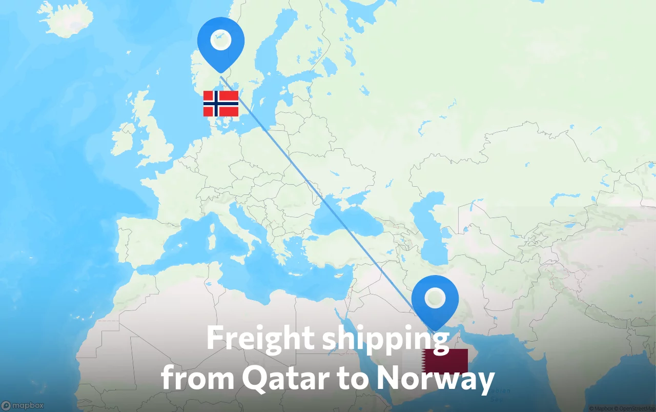 Freight Shipping from Qatar to Norway