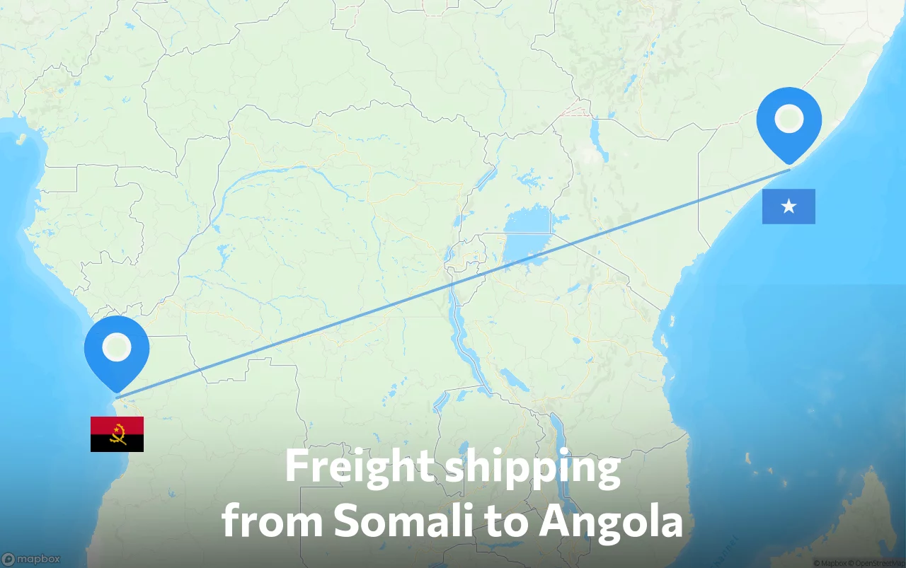 Freight Shipping from Somali to Angola
